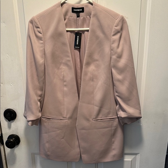 Express | Jackets & Coats | Nwt Express Womens Pink Blazer | Poshmark